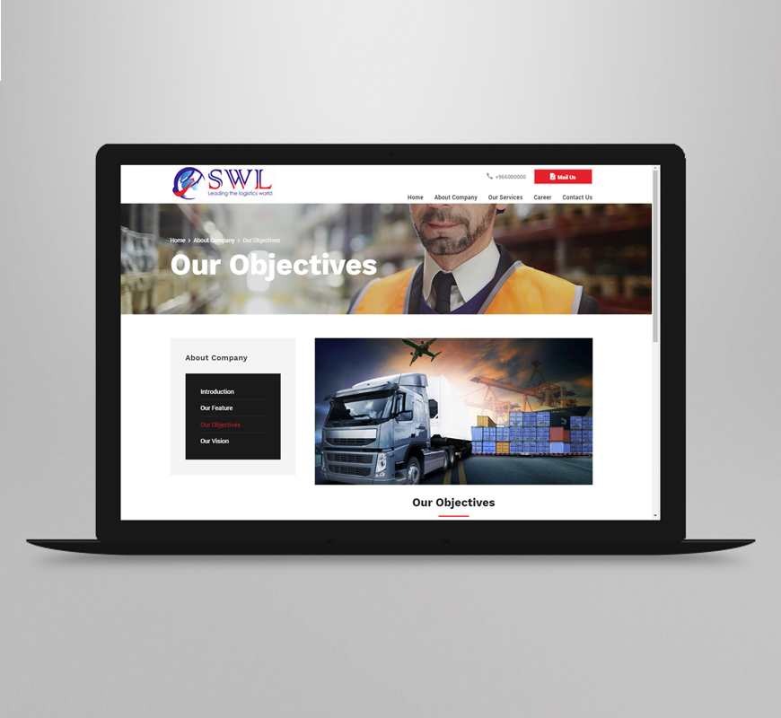 Swiss World Logistics Websites Design - Future Valley is #1 website ...